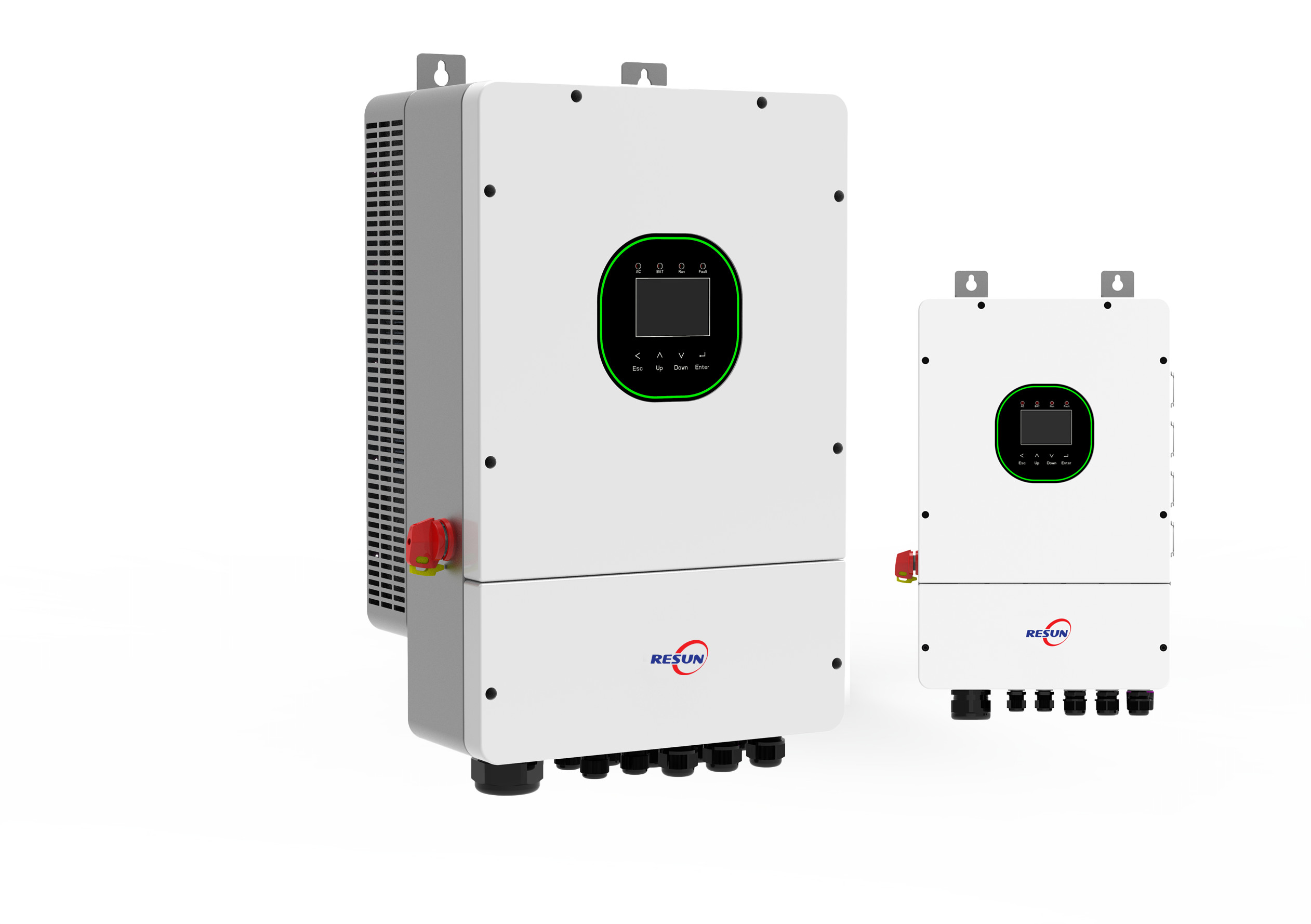 8KW Intelligent load connected to parallel single-phase hybrid inverter