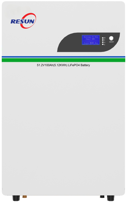 5.12 KWh LFP Smart Control Expandable Energy Storage Battery